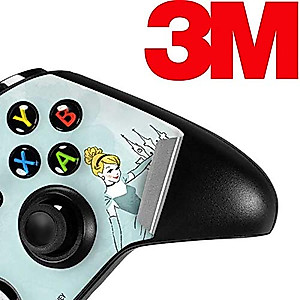 Skinit Decal Gaming Skin Compatible with Xbox One S Controller - Officially Licensed Disney Cinderella Curtsy Design