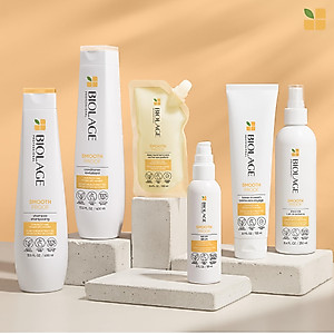 Biolage Smooth Proof Conditioner | Provides Humidity Control & Anti-Frizz Smoothness | For Frizzy Hair | Paraben & Silicone-Free | Veganâ€‹ | 13.5 Fl. Oz