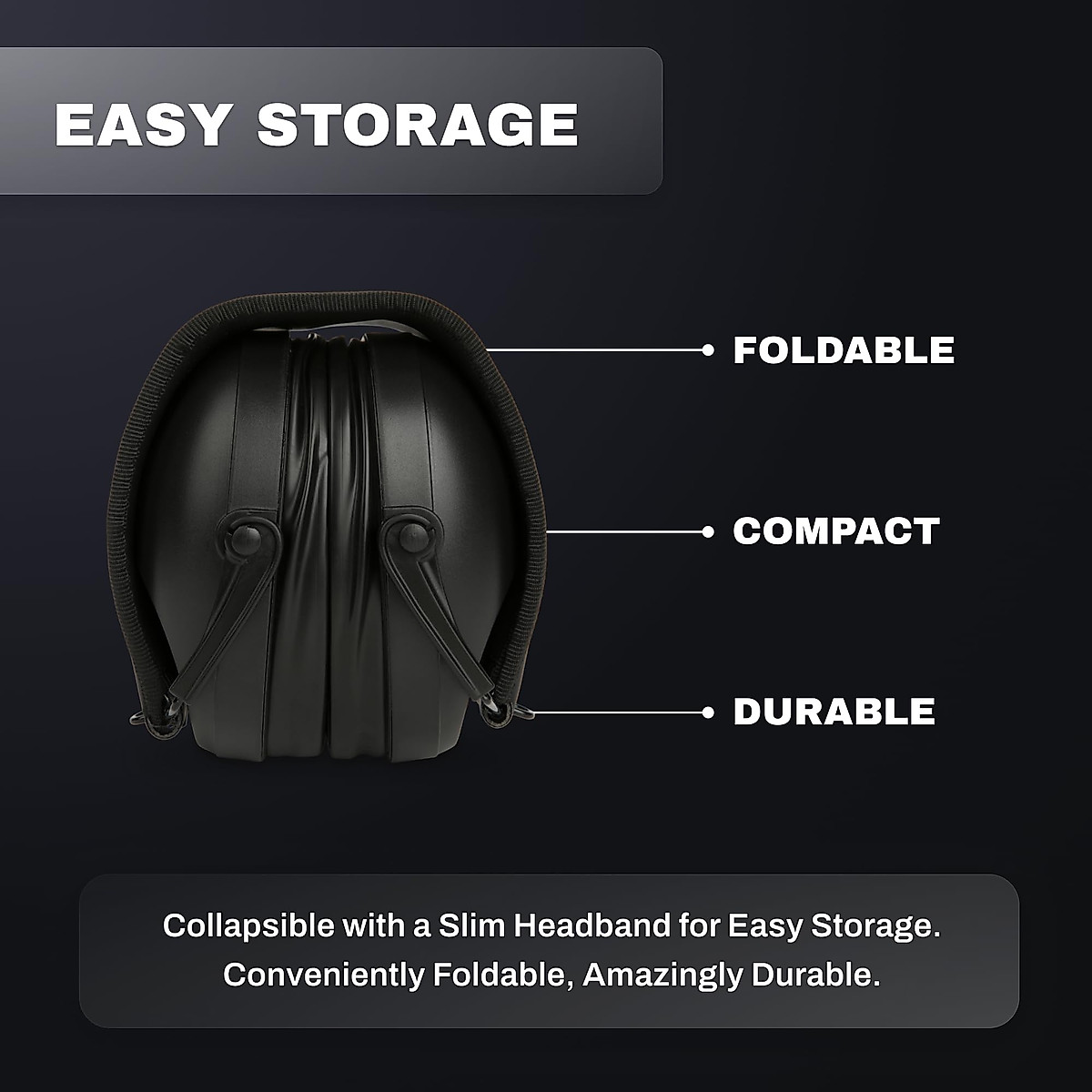 Pro Ears Ultra Gel 25 Noise Reduction Ear Muffs, 25 NRR, Lightweight & Slim w/Aviator Gel Ear Seals for Ultimate Comfort, Ideal for Shooting Ranges, Construction, and Loud Events, 8.8 oz, Made in USA