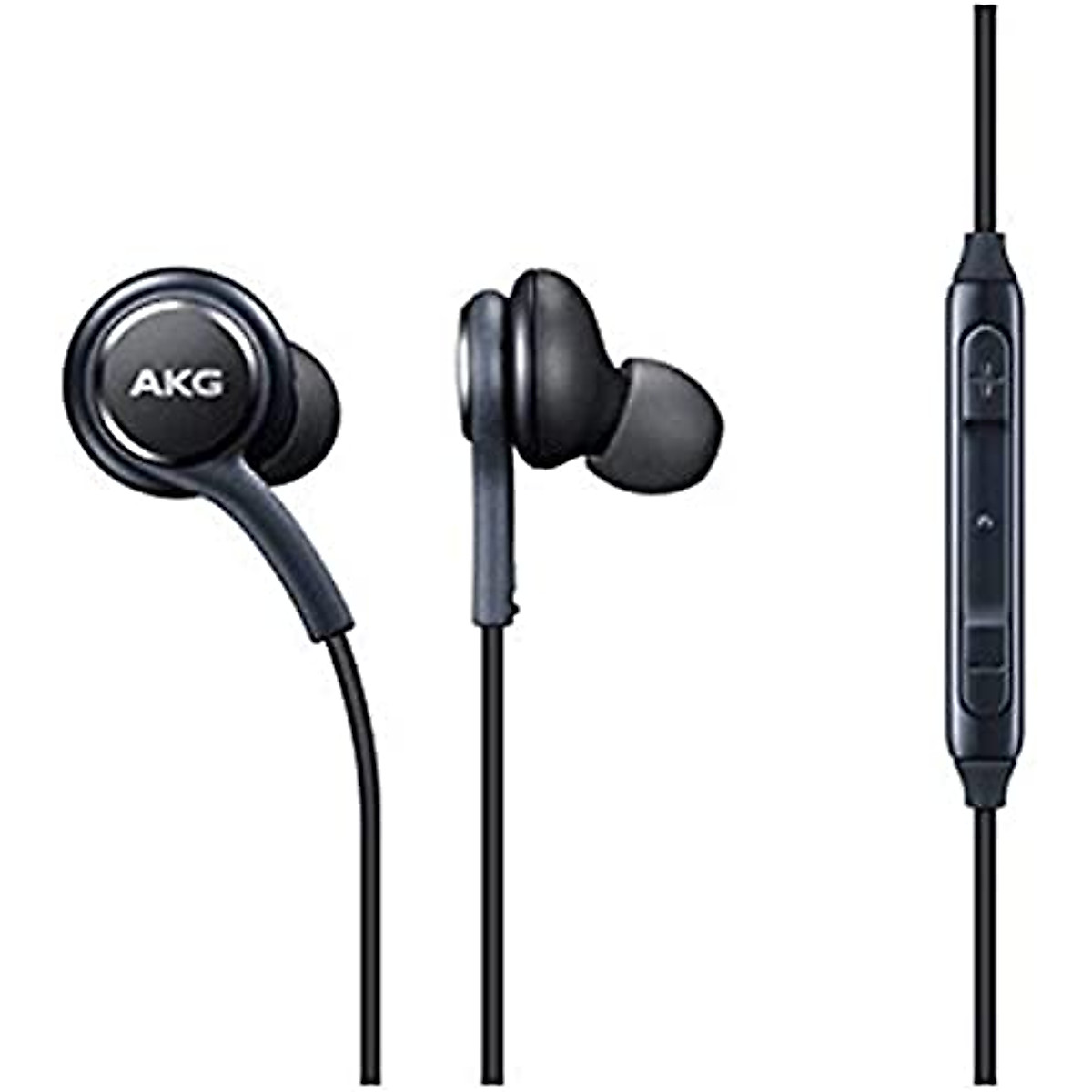 Official Galaxy S8 InEar Headphones EO-IG955BSEGW Tuned by AKG Remote Mic Earphones- Titanium Grey