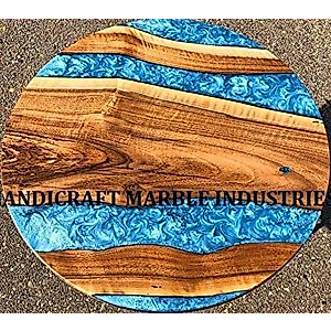 Epoxy Table, Live Edge Wooden Table, Epoxy Resin River Table, Natural Wood,Dining table, Natural Epoxy Table, Resin Table