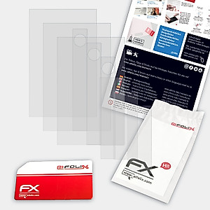 atFoliX Screen Protector compatible with Microsoft Xbox One Screen Protection Film, anti-reflective and shock-absorbing FX Protector Film (Set of 3)