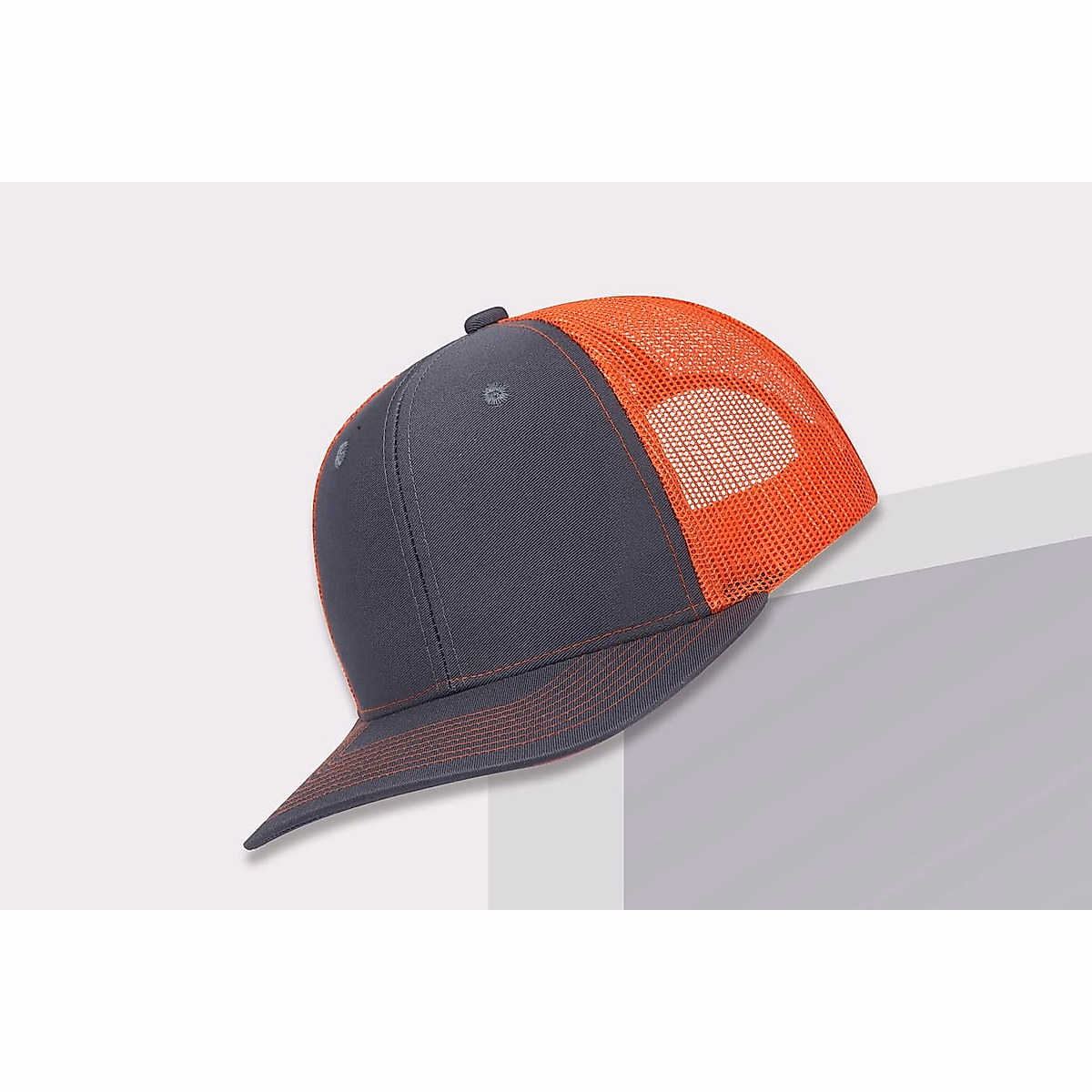 Custom Western Farm Animal Goat 112 Trucker Hat for Man Design Your Own Farm Company Text Baseball Cap for Dad Grandpa Gift