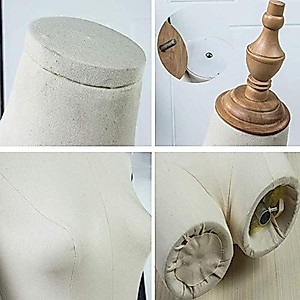 Mannequin Display Stand Mannequin Window Display Dressmaker Mannequin Torso Clothing Tailor's Dummy