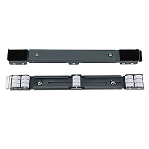 koutey 37" Moving Dollys with Wheels Adjustable Furniture Dolly Appliances Dolly Washing Machine Stand Refrigerator Base Moving Cart Flat Dolly Piano Dolly