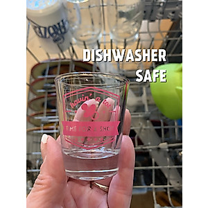 GO FROZEN Baby Announcement Shot Glass-Pregnancy Reveal Grandparents/Uncle/Aunt/Husband-Were Having a Baby Announcements-Baby Girl Pink