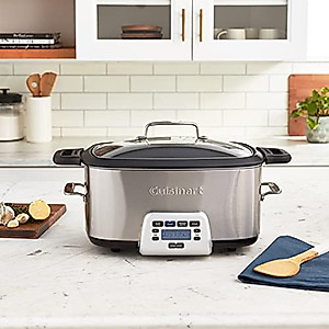 Cuisinart MSC-800 7-Quart 4-in-1 Cook Central Multicooker, Stainless Steel/Black