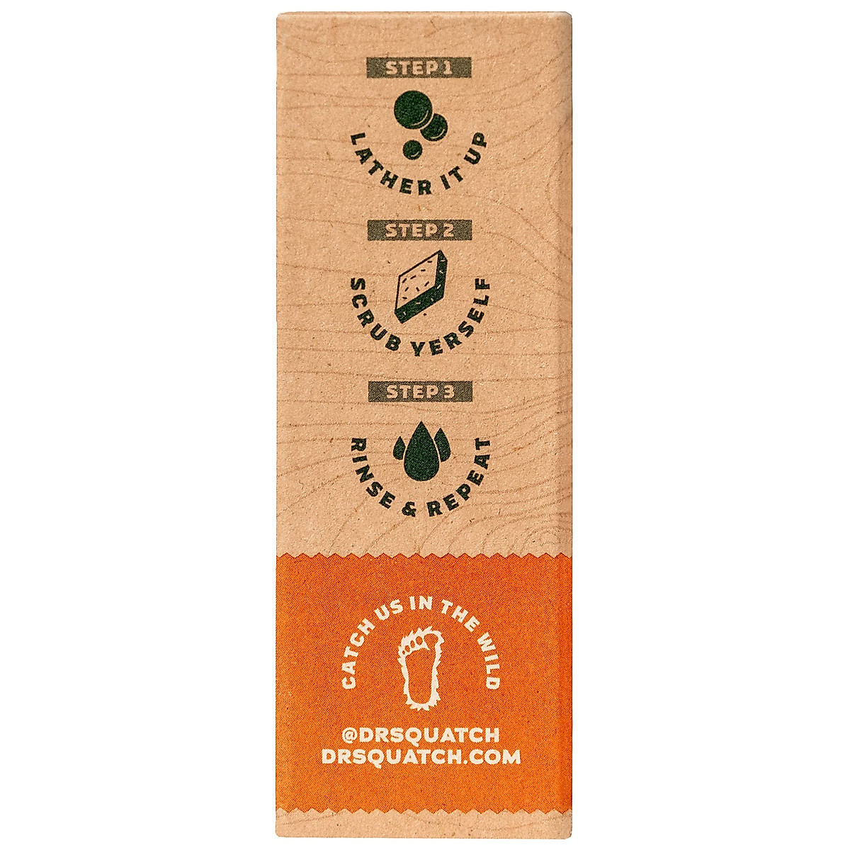 Dr. Squatch All Natural Bar Soap for Men with Zero Grit, 3 Pack, Cedar Citrus