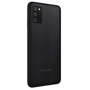 Samsung Galaxy A03S 4G LTE (NOT 5G) 6.5" HD+ Triple Camera 5000mAh Battery, Dual Sim GSM Unlocked Global 4G Volte (NOT VERIZON/Boost) International Model A037M/DS (Black, 32GB)