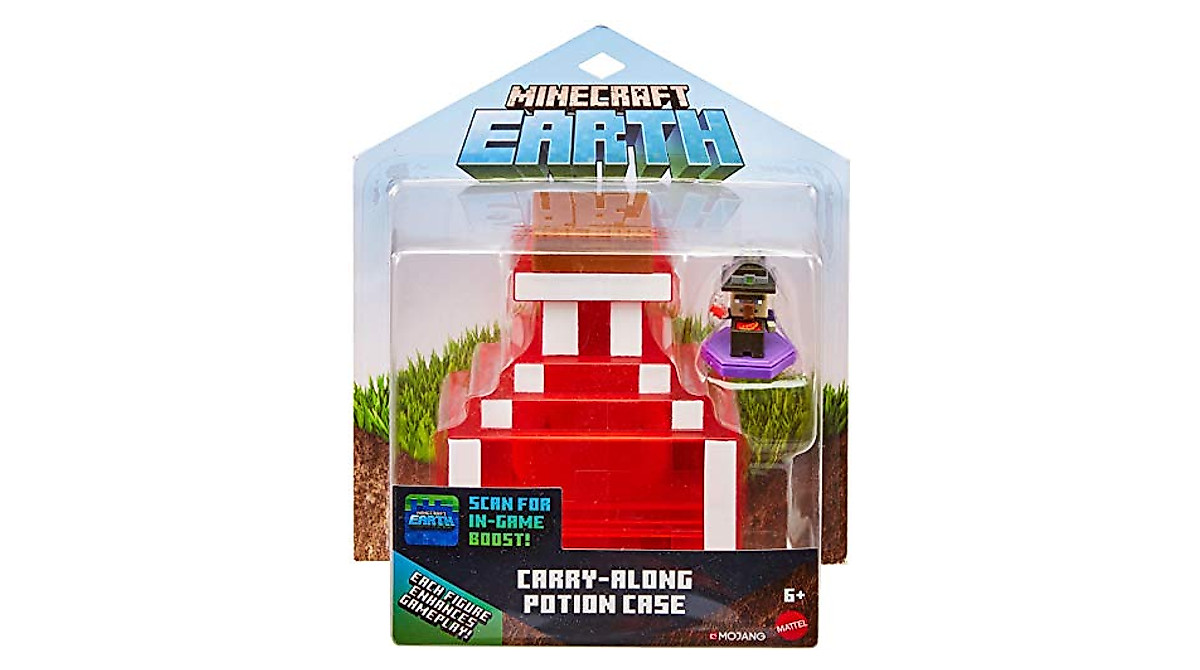 Mattel Minecraft Carry-Along Potion Case with Exclusive Mini Figure