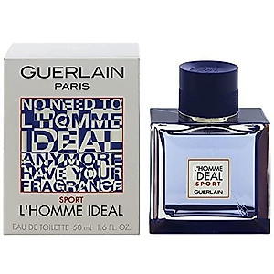 Guerlain L'Homme Ideal Sport for Men Eau de Toilette Spray, 1.6 Ounce (265-30366)