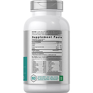 Horbäach Collagen Peptides 6000mg | 300 Caplet Pills | with Vitamin C | Hydrolyzed Collagen Supplement | Non-GMO, Gluten Free