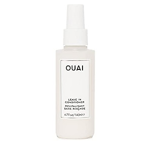 OUAI Leave-In Conditioner. Multitasking Mist that Protects Against Heat, Primes Hair for Style, Smooths Flyaways, Adds Shine and Detangles. Free from Parabens, Sulfates and Phthalates (4.7 oz)
