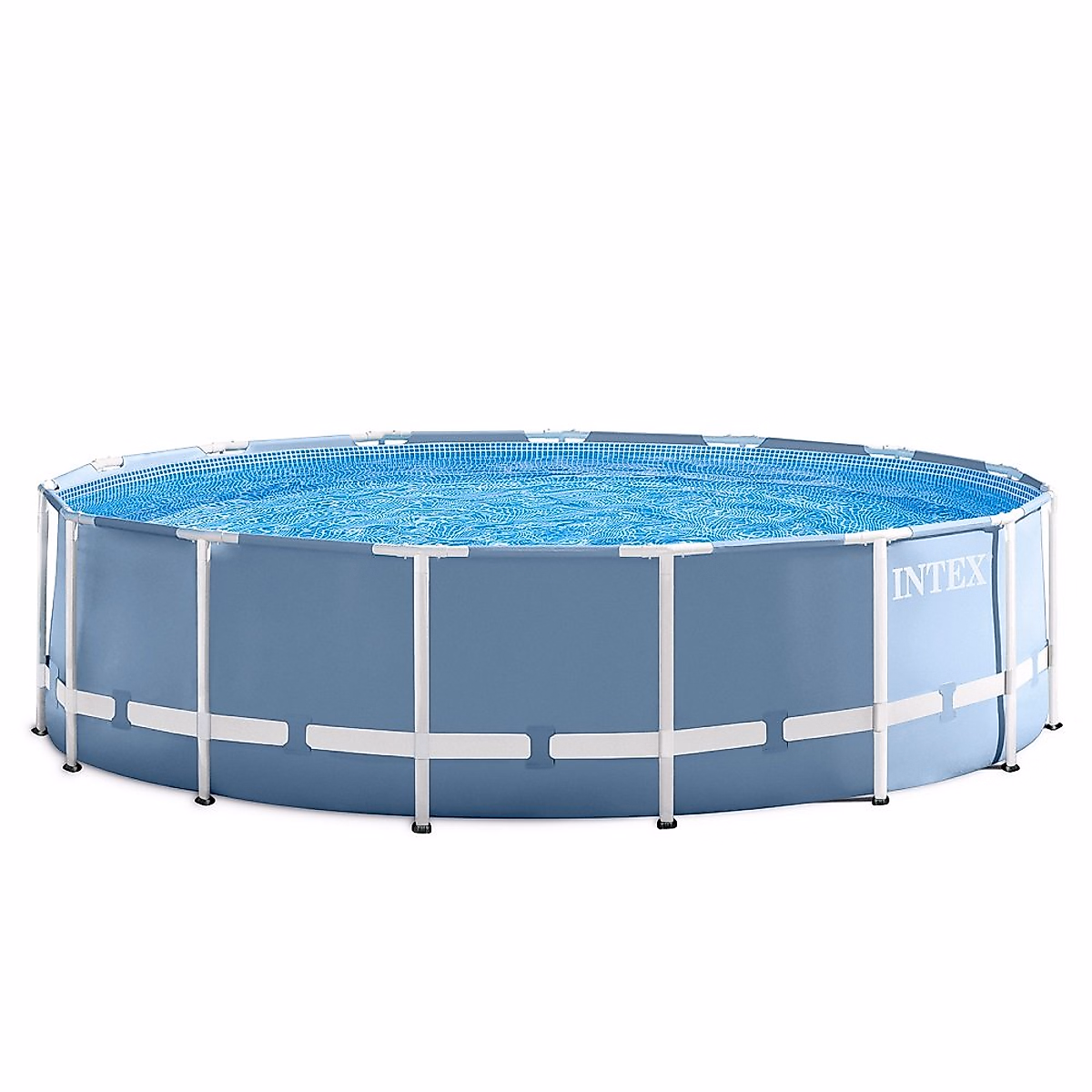 Intex 16' x 48" Prism Frame Above Ground Swimming Pool with Filter Pump