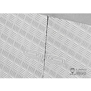 TOUCAN RC HOBBY Lesu Spare Part Metal Tool Box for 1/14 Rc Tractor Truck Hn700 DIY Model