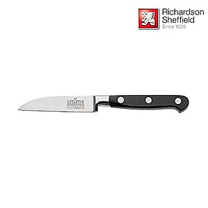 RICHARDSON SHEFFIELD V Sabatier 9pc, 9 Piece Knife Block, Black