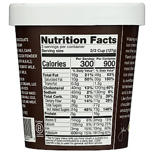 Jeni's Splendid Ice Creams, Darkest Chocolate Ice Cream, 16 oz (Frozen)