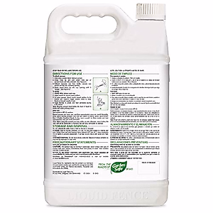 Liquid Fence Deer And Rabbit Repellent Ready-To-Use 1 Gallon, Apply Year-Round, 4 Pack