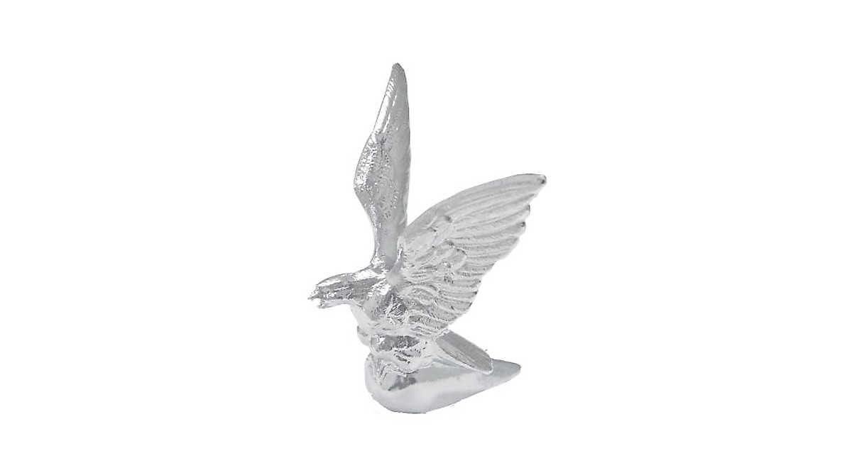 GG Grand General Chrome American Eagle Hood Ornament