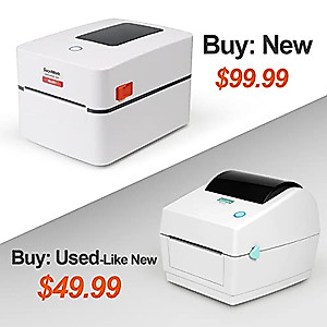 Thermal Shipping Label Printer - Direct Thermal High Speed Printer - Compatible with Amazon, Ebay, Etsy, Shopify - 4×6 Label Printer & Multifunctional Printing - Compatible with Windows/Mac OS