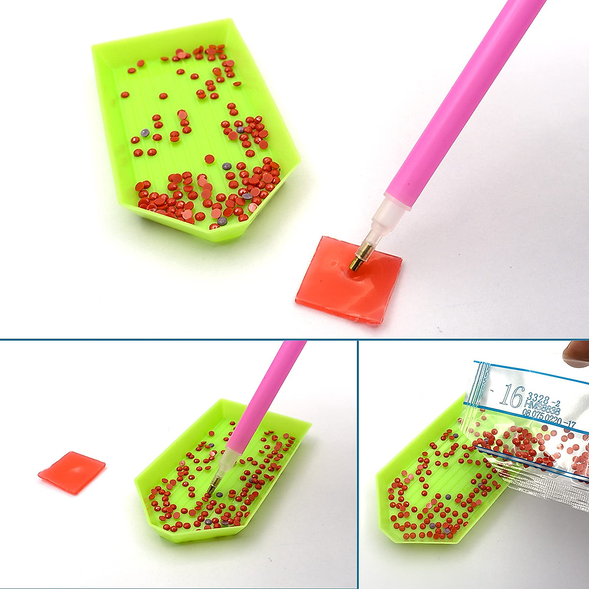 YOUYIDUN-5D DIY Diamond Art Kits,Magical Scenery Diamond Crystal Painting Kits Full Drill by Numbers,Diamond Rhinestone Cross Stitch Embroidery Painting for Kids Adults Gifts Home Wall Decorations-C