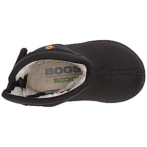 Bogs Baby Rain Boot, Black/Black, 6 US Unisex Infant