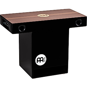Meinl Pickup Slaptop Cajon Box Drum with Internal Snares and Forward Projecting Sound Ports -NOT MADE IN CHINA - Walnut Playing Surface, 2-YEAR WARRANTY (PTOPCAJ2WN)