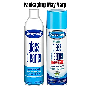 Sprayway, Glass Cleaner, 19 Oz Cans, Pack of 2