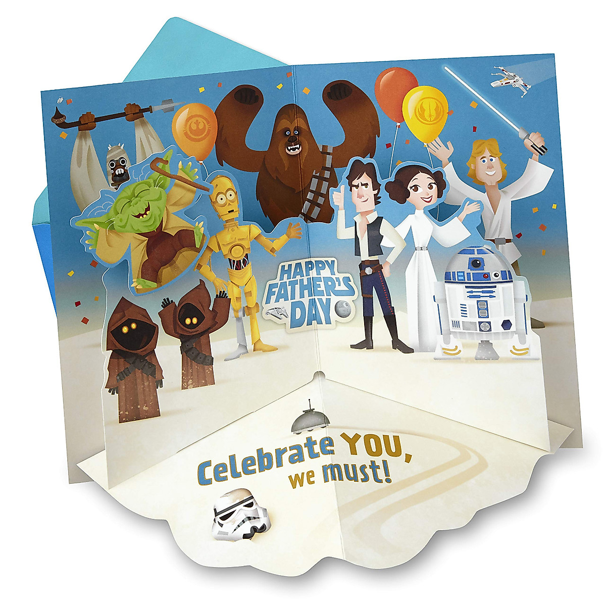 Hallmark Star Wars Father's Day Card (Yoda, Celebrate You, We Must), May the 4th