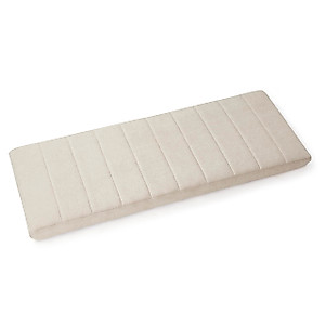 Upholstered Queen Headboard - Easy Assemble Channel Stitched Headboard Queen Size - Wall Mounted Headboard with 3D Soundproof Wall Panels Peel & Stick Floating Headboards for Queen Size Bed - Beige