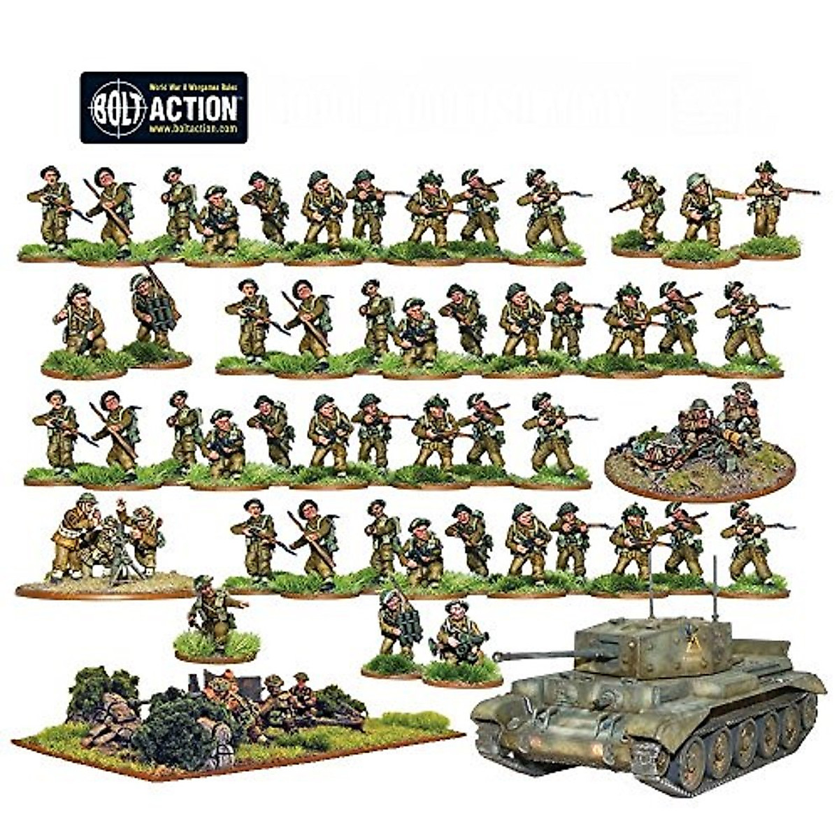 Bolt Action WWII British Starter Army