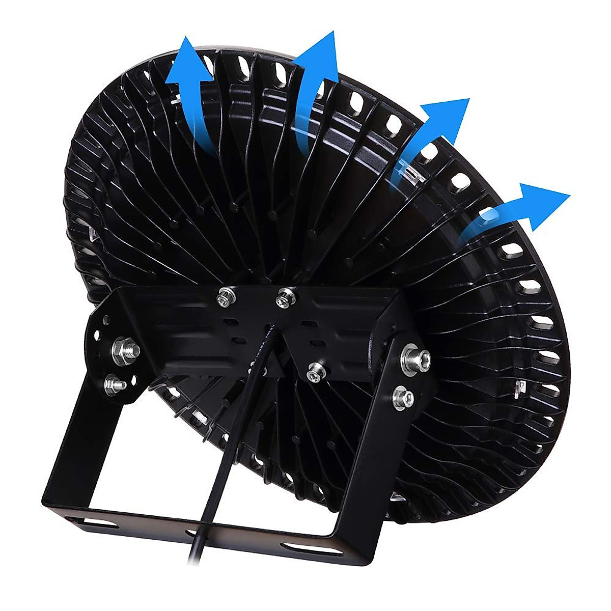 Viugreum 10 Pack 200W UFO LED High Bay Light, 20000LM 6500K Daylight White LED Warehouse Lighting, IP65 Waterproof Commercial Bay Lighting for Garage Barn Workshop