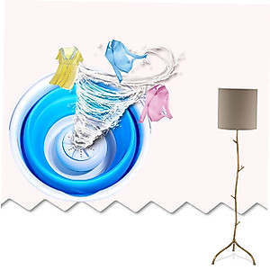 SOLUSTRE Small Washing Machine Portable Folding Washing Machine Portable Washing Machine Foldable Washing Machine Washer Portable Washer Machine Portable Small Washer Machine Mini Tool