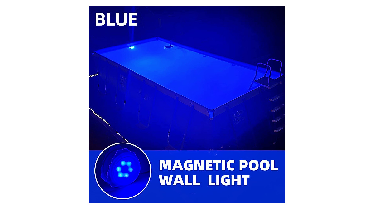 SEURON Magnetic Pool Light - 1400 Lumens Color Change