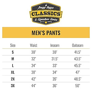 FROGG TOGGS Men's Standard Classic Pro Action Waterproof Breathable Rain Pant, Black, X-Large