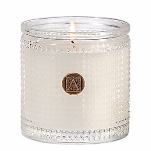 Bourbon Bergamot Aromatique Textured Glass Scented Jar Candle