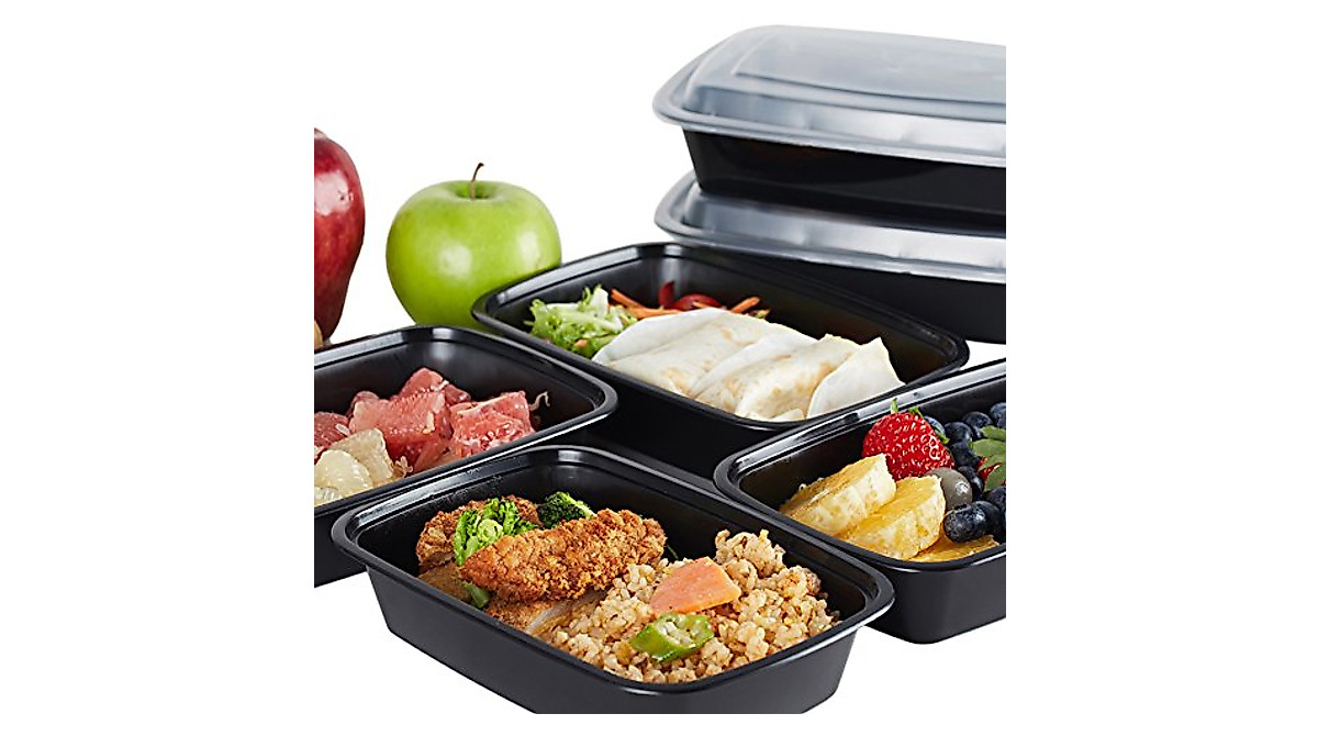 NutriBox 28 OZ Meal Prep Containers - BPA Free & Durable