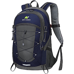 N NEVO RHINO Hiking Backpack 25L Waterproof Outdoor Day Pack, Lightweight Camping Travel Backpack for Men Women