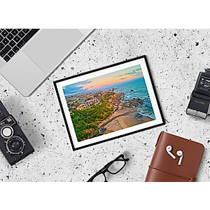 8.5x11 25 Sheets 12mil 205gsm 100% Cotton Fine Art Natural Matte Double Sided Inkjet Paper - Archival Grade Paper for Inkjet Photo Printers - OBA Free Printer Paper