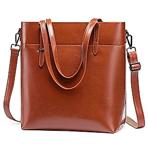 FALAN MULE Handbags Wallet for Women Genuine Leather Tote Bags Top Handle Satchels Adjustable Straps Shoulder Bag