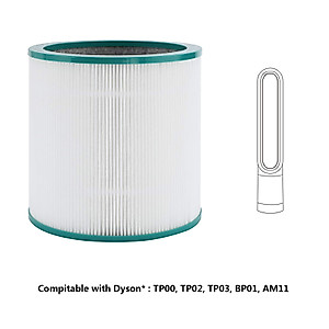 Replacement Filter, for Dyson Pure Cool Link TP02, TP03,Dyson Tower Purifier, Part no 968126-03