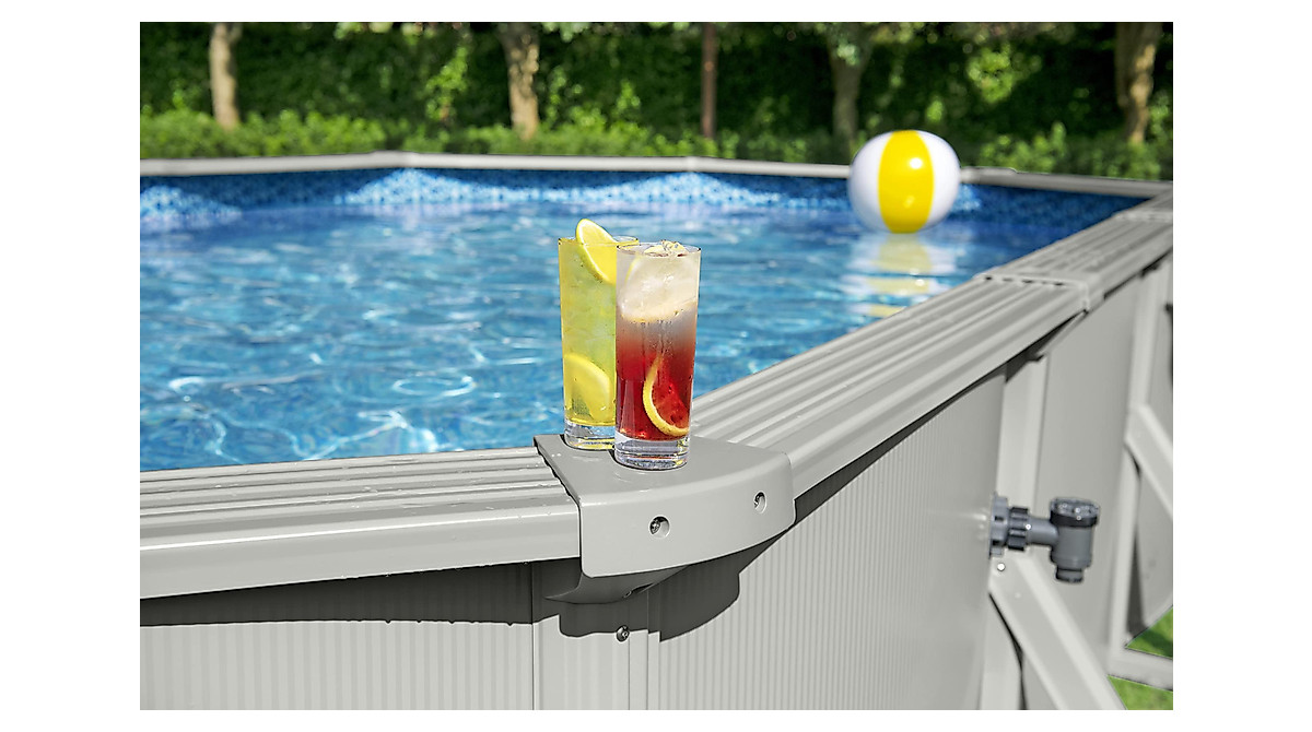 Bestway Hydrium Galvanized Steel Pool - Durable 20x12 ft Above Ground Set