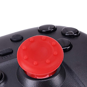 Socobeta Thumb Grip, Key Controller Cover 20pcs Joystick Case Replacement Anti-Slip Thumb Stick Controller Accessories Compatible with PS2 PS3