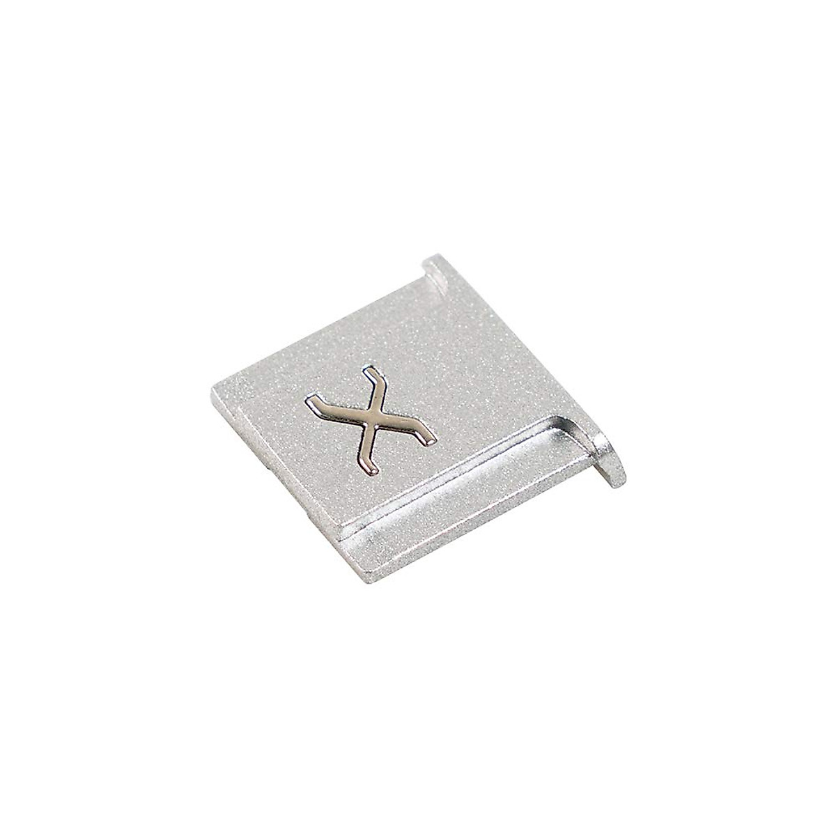 3 pcs Camera Hot Shoe Cover Hot Shoe Protecotr Aluminum Alloy Material Silver with Grey X Fit for Fujifilm GFX Fuji X Camera