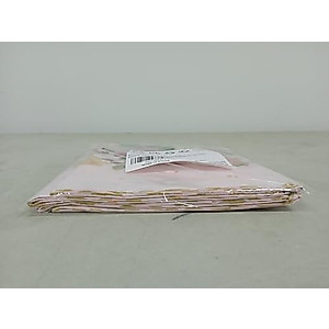 QUERICKY 4 Pack Floral Tablecloths for Birthday, Plastic Rectangle Pink Flower Tablecovers for Tea Party Supplies, Baby Showers, Wedding, Bridal Shower, Birthday, 51x87''