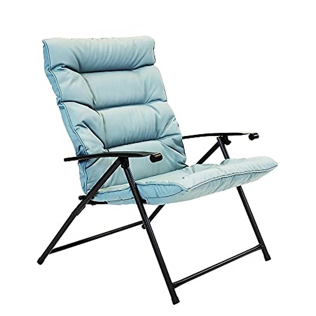 Sun-Ray 213028 Folding Chairs with Cushions and Table, Aqua