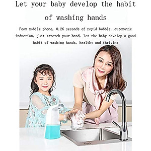 SHUTING2020 Soap Dispenser Automatic Washing Mobile Phone Foam Soap Dispenser Household Hand Sanitizer Set 310ml Soap Pump