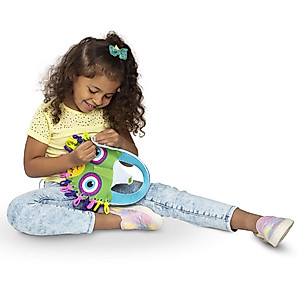 Melissa & Doug Loop It! Beginner Craft Kit - Owl Tote | Arts & Crafts | Age +3 Years | Gift for Boy or Girl