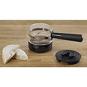 IMUSA USA Espresso Maker Carafe in Gift Box, Clear 4 Cup