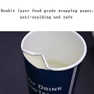 Motanber Jasmine Cup Tea - Paper Cup Instant Tea, Jasmine Green Tea Flavor, Camping cup tea,portable tea,food grade paper cup with tea,1 cup with 2g tea(10 Cups) (Jasmine)